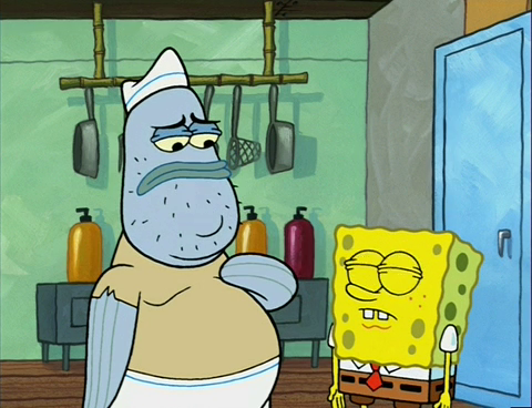 SpongeBuddy Mania - SpongeBob Episode - The Original Fry Cook