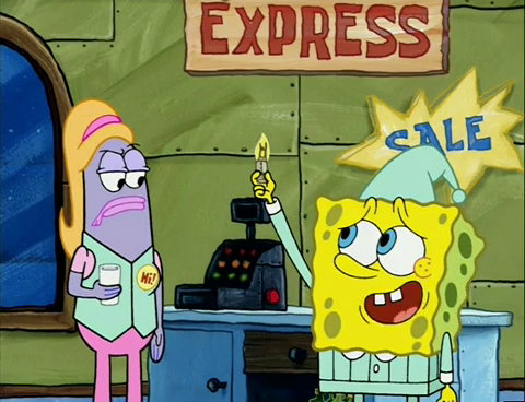 SpongeBuddy Mania - SpongeBob Episode - Night Light