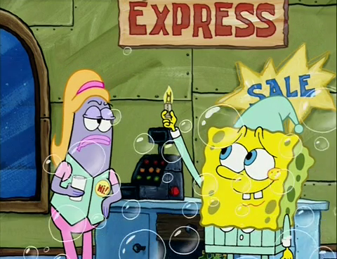 SpongeBuddy Mania - SpongeBob Episode - Night Light