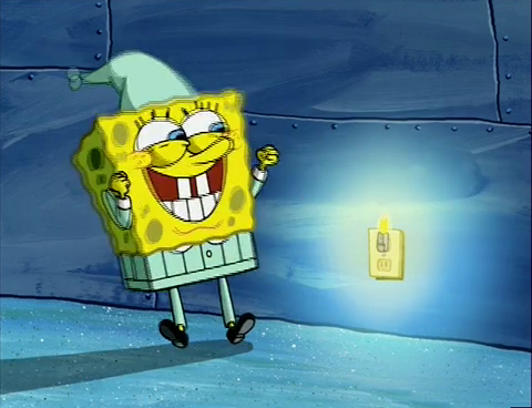 SpongeBuddy Mania - SpongeBob Episode - Night Light