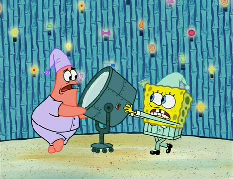 SpongeBuddy Mania - SpongeBob Episode - Night Light