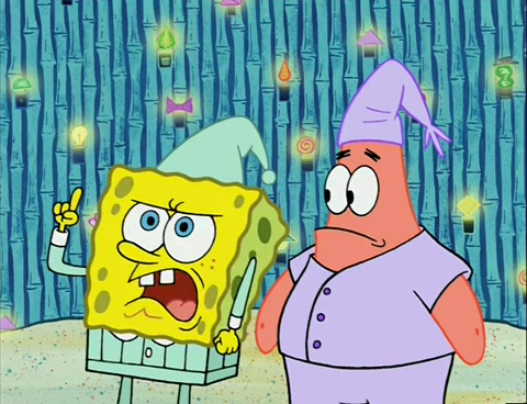 SpongeBuddy Mania - SpongeBob Episode - Night Light