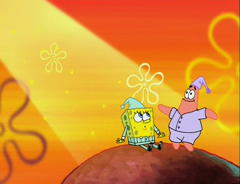 SpongeBuddy Mania - SpongeBob Episode - Night Light