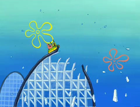 SpongeBuddy Mania - SpongeBob Episode - Roller Cowards