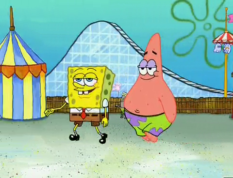 SpongeBuddy Mania - SpongeBob Episode - Roller Cowards