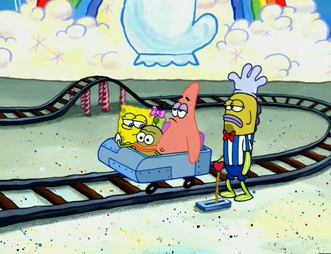 SpongeBuddy Mania - SpongeBob Episode - Roller Cowards