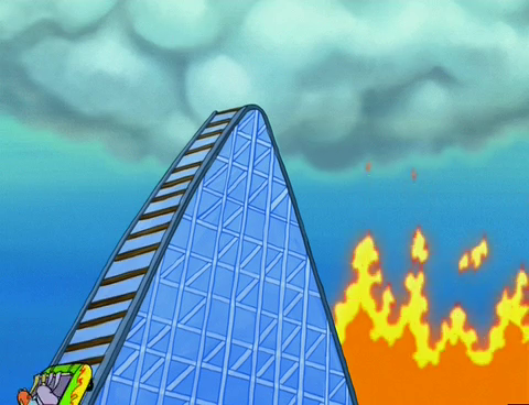 SpongeBuddy Mania - SpongeBob Episode - Roller Cowards