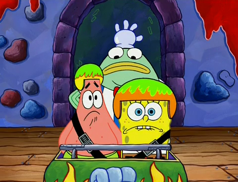 SpongeBuddy Mania - SpongeBob Episode - Roller Cowards