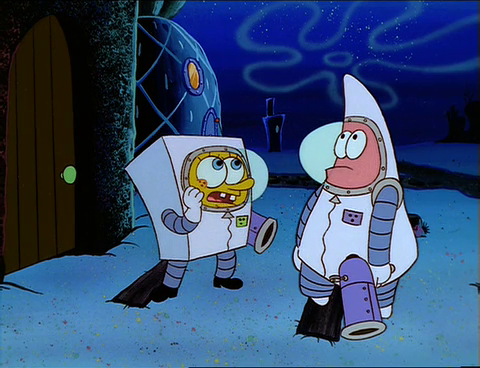 SpongeBuddy Mania - SpongeBob Episode - Sandy's Rocket