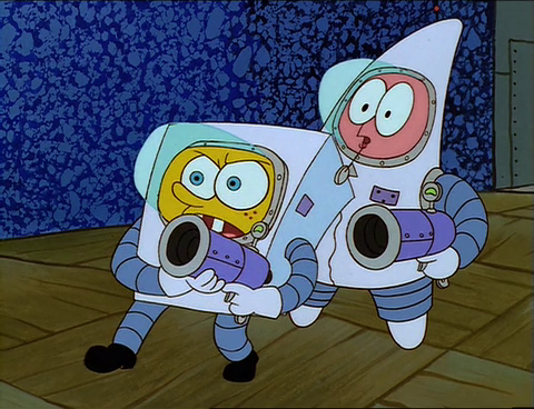 SpongeBuddy Mania - SpongeBob Episode - Sandy's Rocket