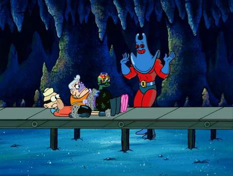 SpongeBuddy Mania - SpongeBob Episode - Mermaidman vs SpongeBob