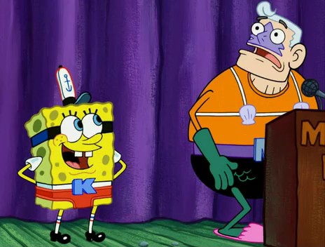 SpongeBuddy Mania - SpongeBob Episode - Mermaidman vs SpongeBob