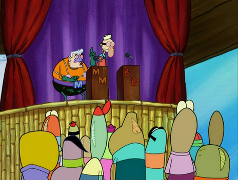 SpongeBuddy Mania - SpongeBob Episode - Mermaid Man vs. SpongeBob