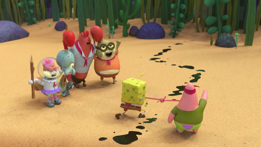 SpongeBuddy Mania - Kamp Koral Episode - Quest for Tire