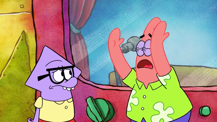 SpongeBuddy Mania - The Patrick Star Show Episode - Patrick's Alley