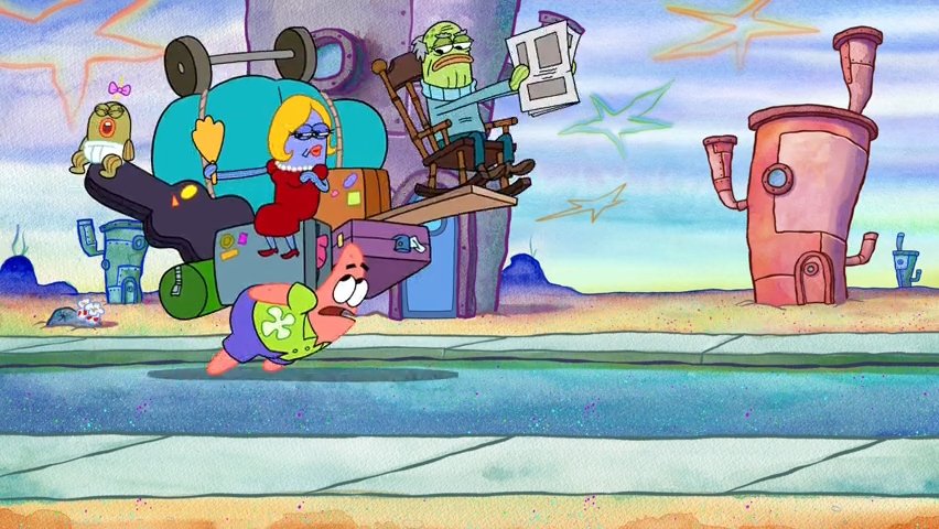 SpongeBuddy Mania - The Patrick Star Show Episode - Bummer Jobs