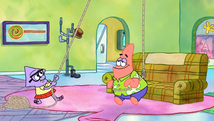 SpongeBuddy Mania - The Patrick Star Show Episode - Lost in Couch