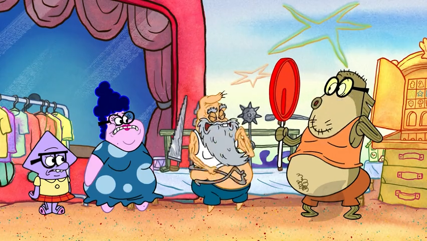 SpongeBuddy Mania - The Patrick Star Show Episode - The Yard Sale