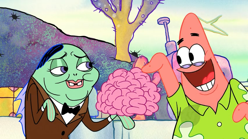 SpongeBuddy Mania - The Patrick Star Show Episode - The Yard Sale