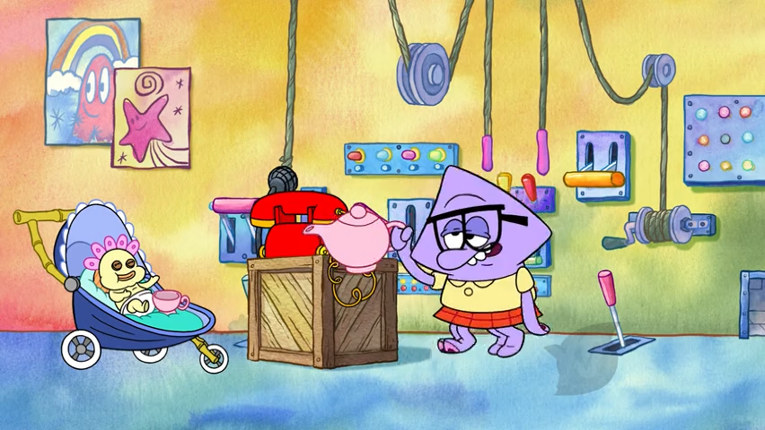SpongeBuddy Mania - The Patrick Star Show Episode - Squidina's Littler ...