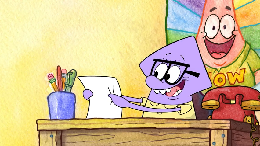SpongeBuddy Mania - The Patrick Star Show Episode - Squidina's Littler ...