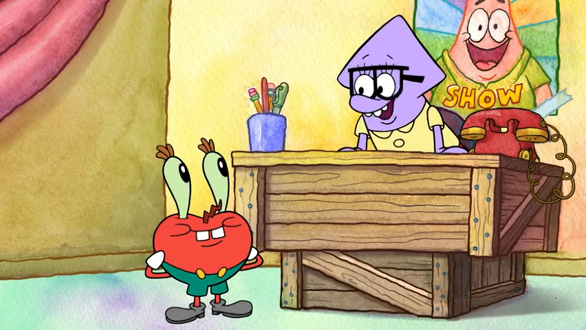 SpongeBuddy Mania - The Patrick Star Show Episode - Squidina's Little ...